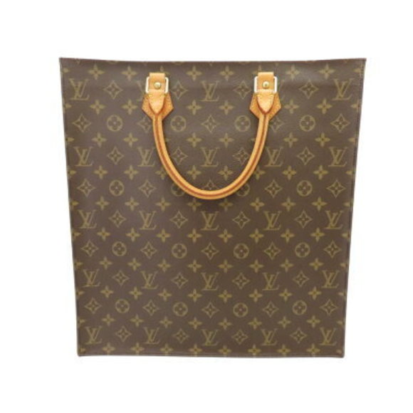 Louis Vuitton | Bags | Louis Vuitton Sac Plat Bag Handbag Tote Monogram ...